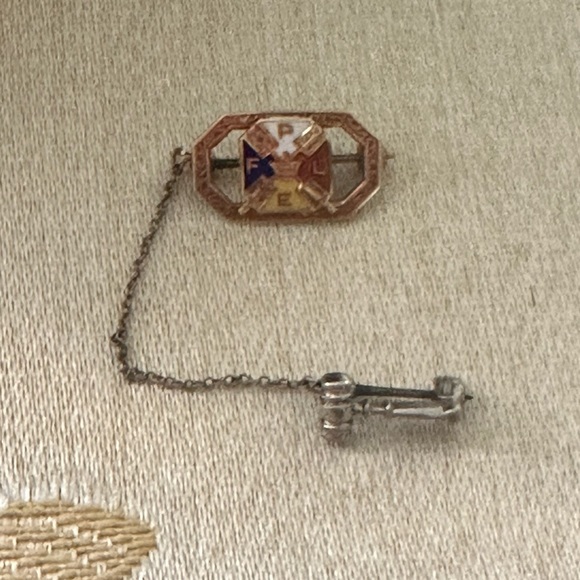 Vintage | Accessories | Vintage 4k Gold And Enamel Masonic Masons Seal ...